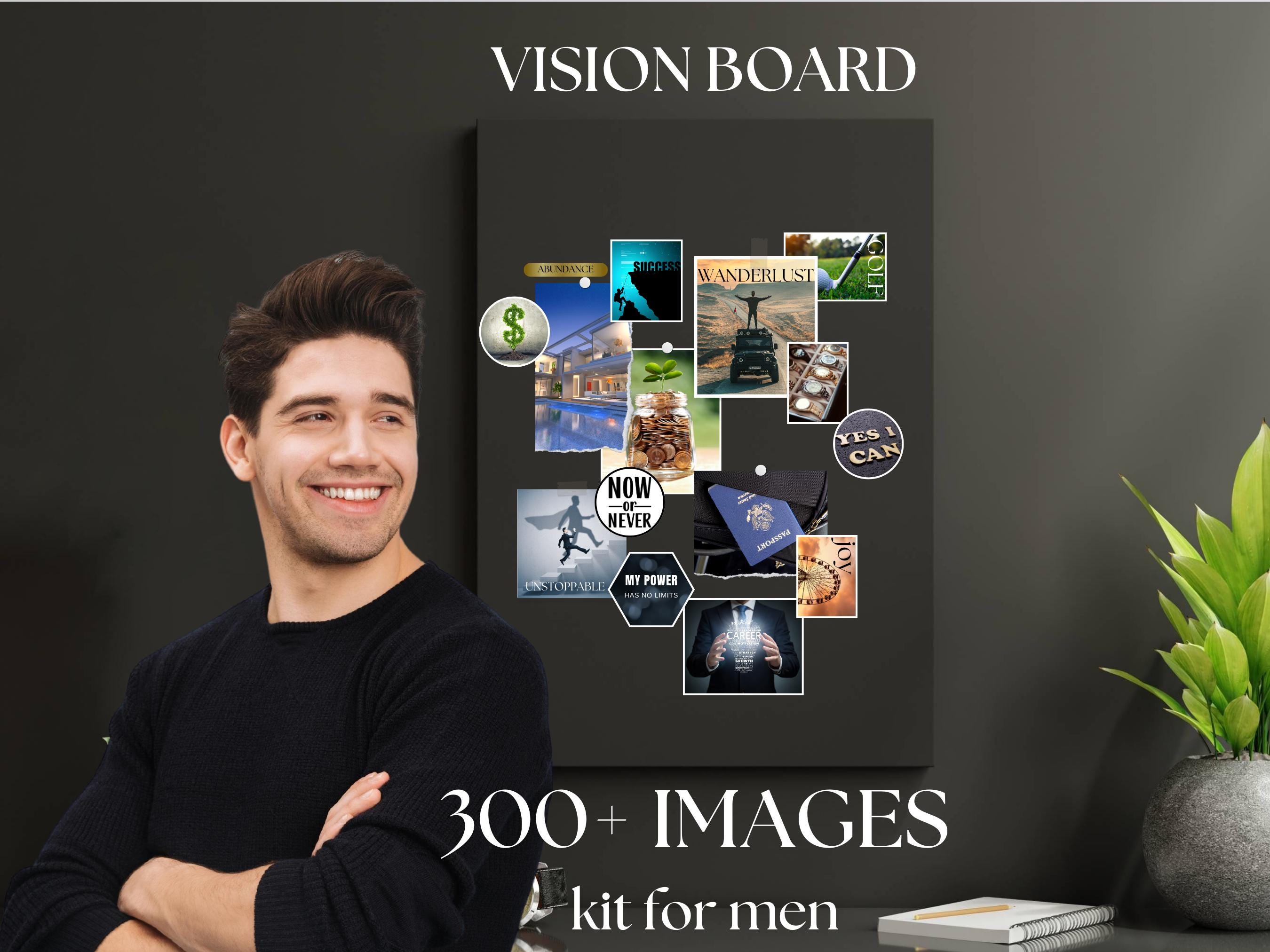 Printable Vision Board Kit - Etsy