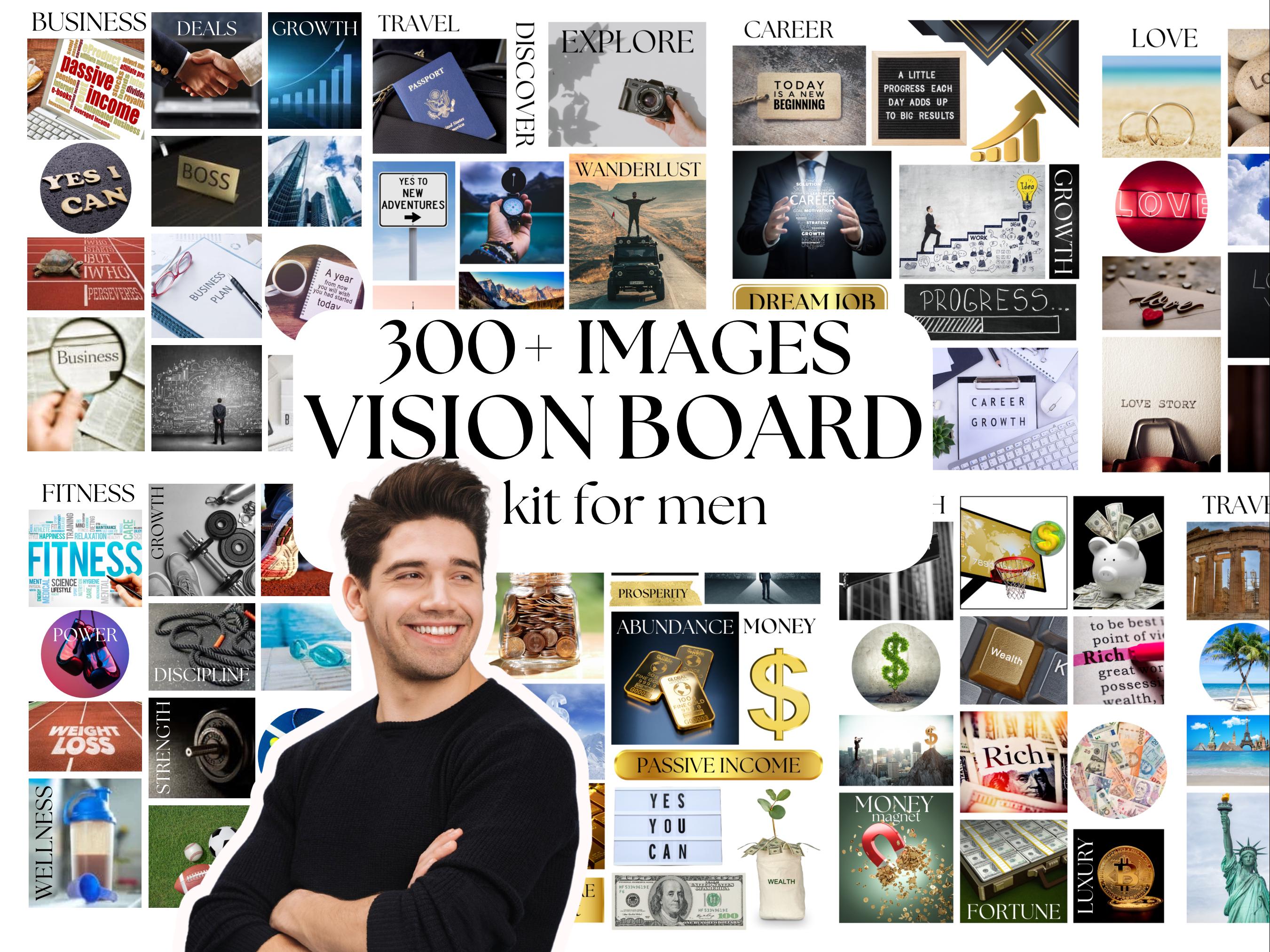 Printable Vision Board Kit - Etsy