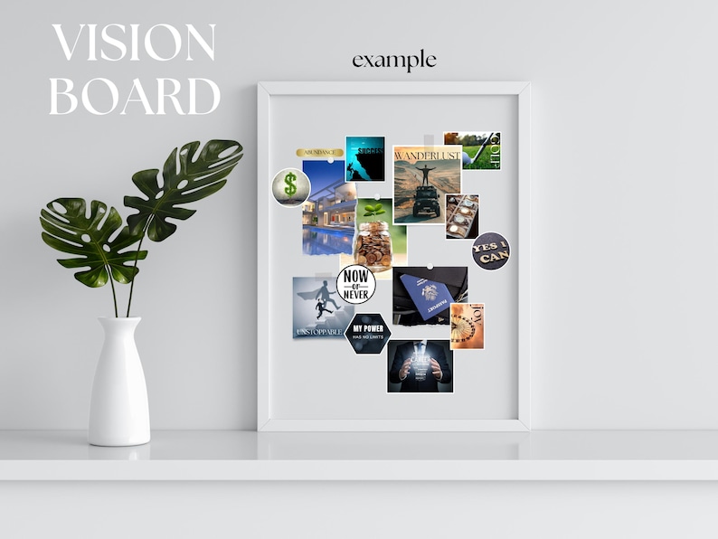 Vision Board Kit for Men, Manifesting Images Digital Download, Vision ...