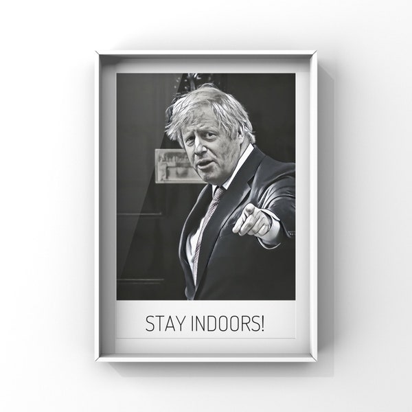 Boris Johnson - Etsy