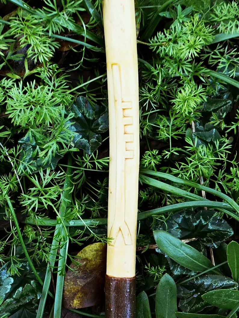 Celtic Ogham WAND Willow. Unique and Lovingly Hand Carved for Pagans ...