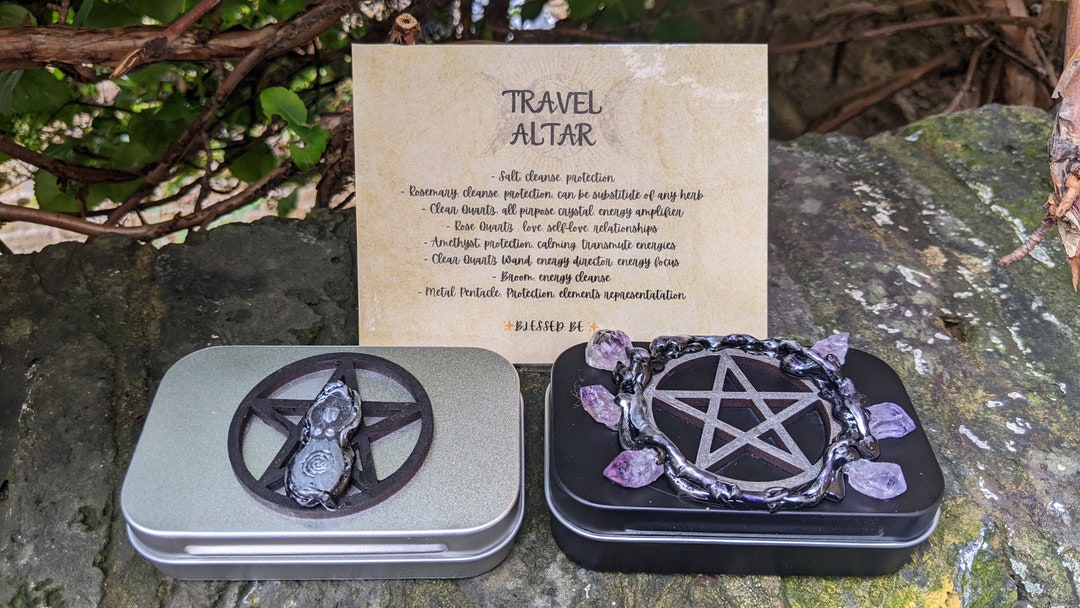 Mini Travel Altar, Mini Witchy Box, Baby Witch Box, Witch Altar, Witch ...