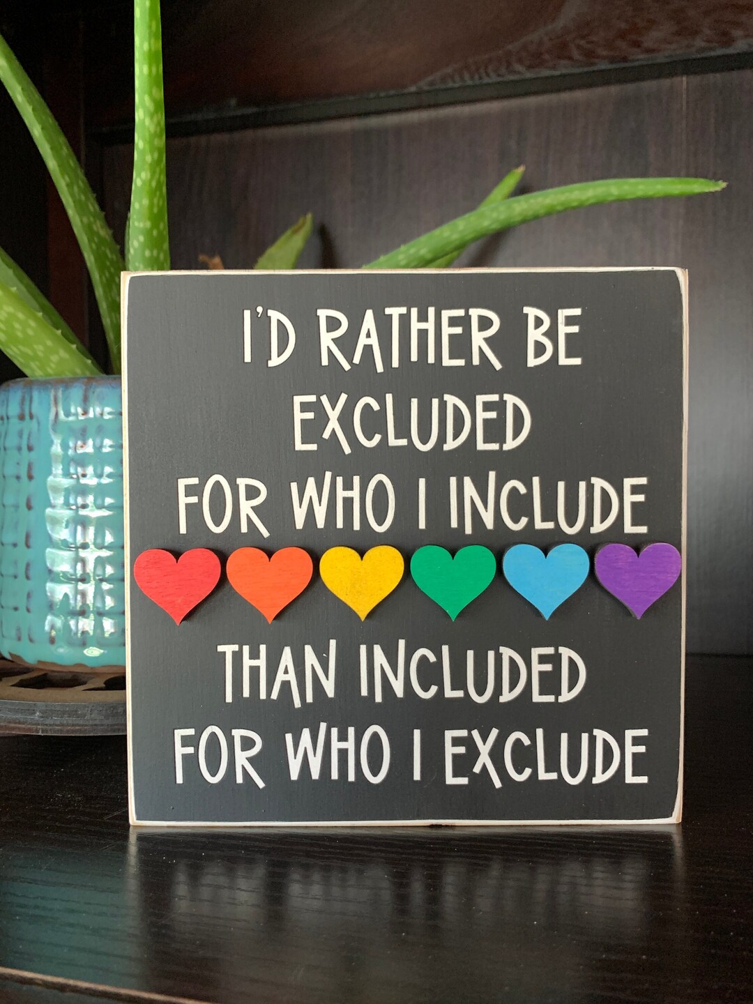Pride Inclusivity Sign, Include Don't Exclude, Pride, LGBTQ, Be Kind ...
