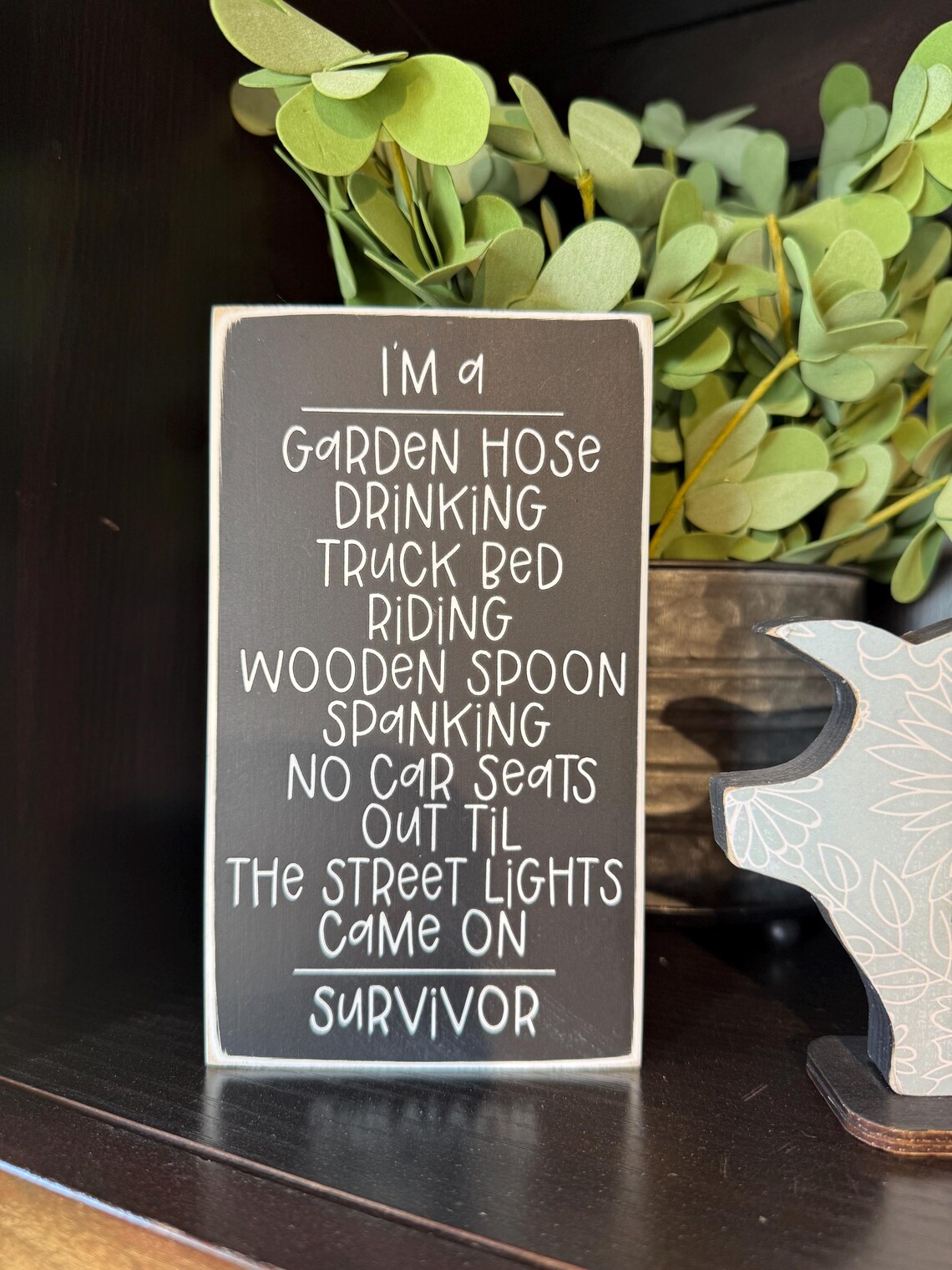 Funny 80s Child Survivor Sign: Retro Gen X Gift - Etsy
