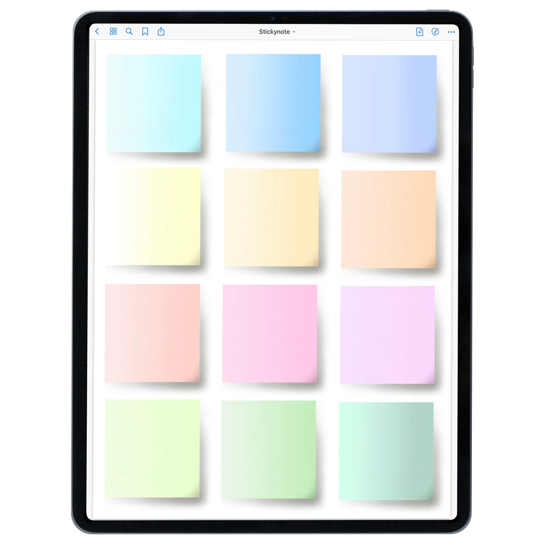 Goodnotes Sticky Notes, Goodnotes Stickers, Digital Sticky Notes ...