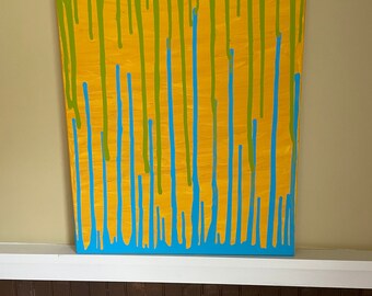 Trippy Drip Painting - Etsy