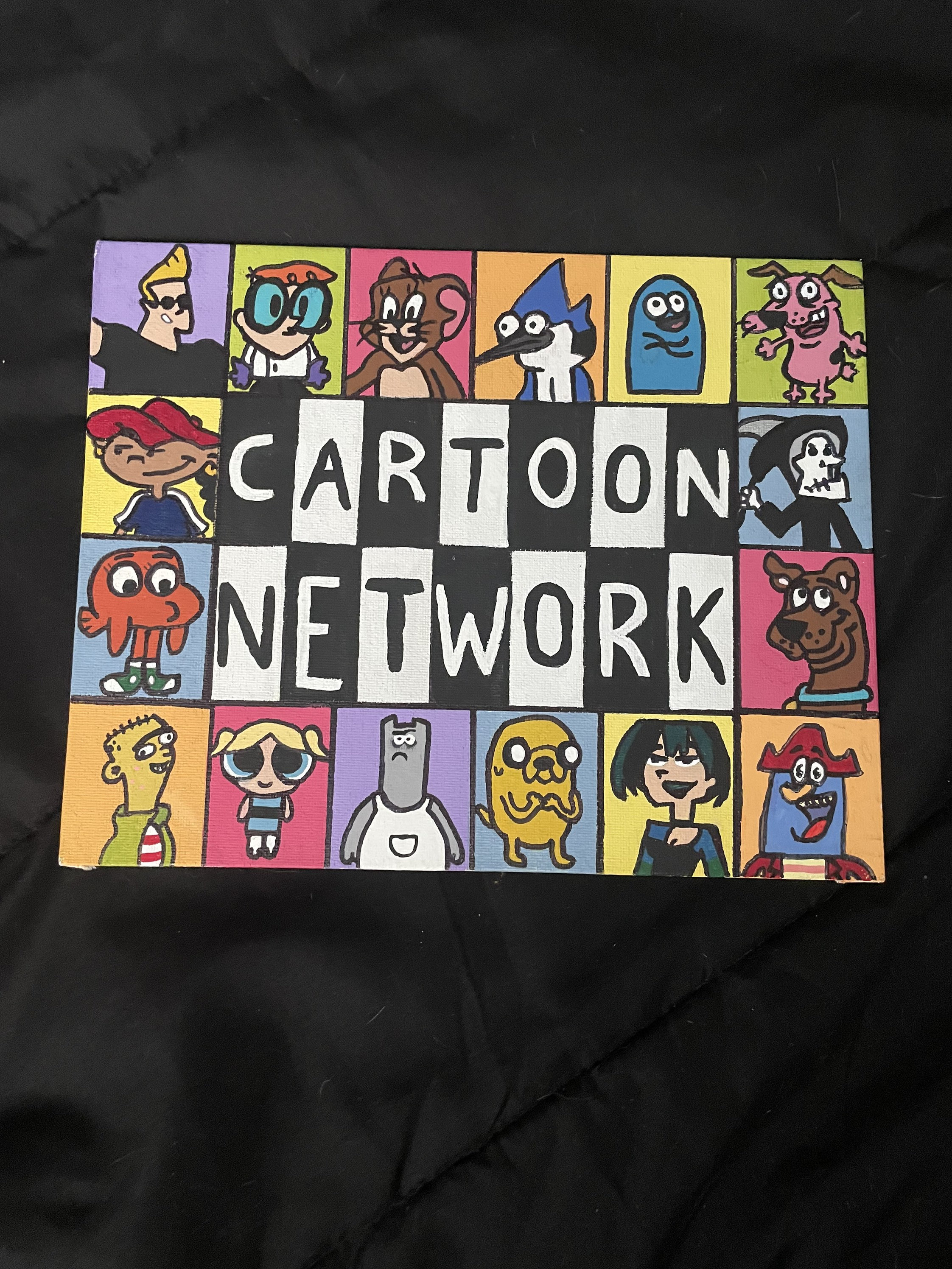 Cartoon Network Character Painting - Etsy