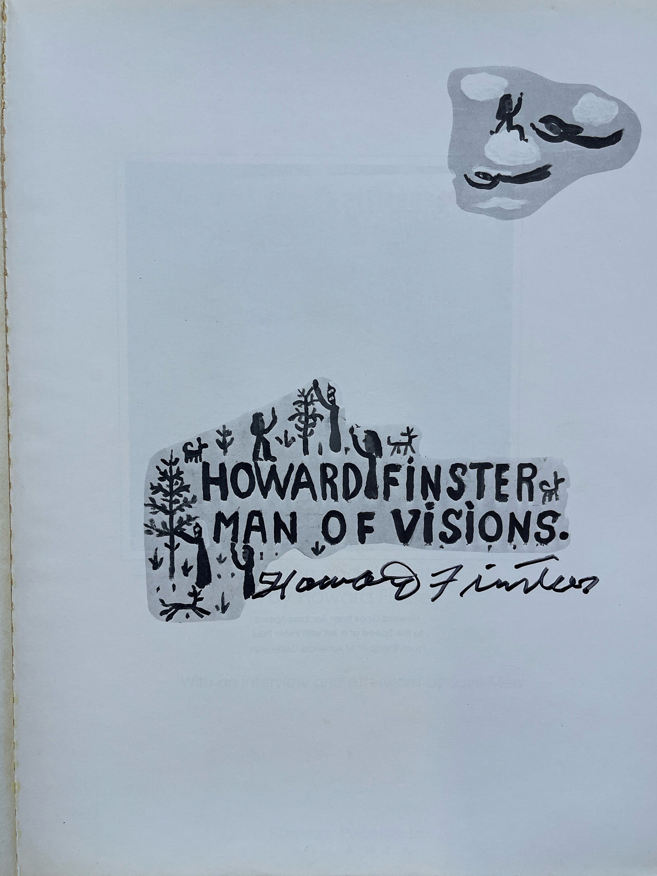 Howard Finster’s Autographed “man of Vision Books - Etsy