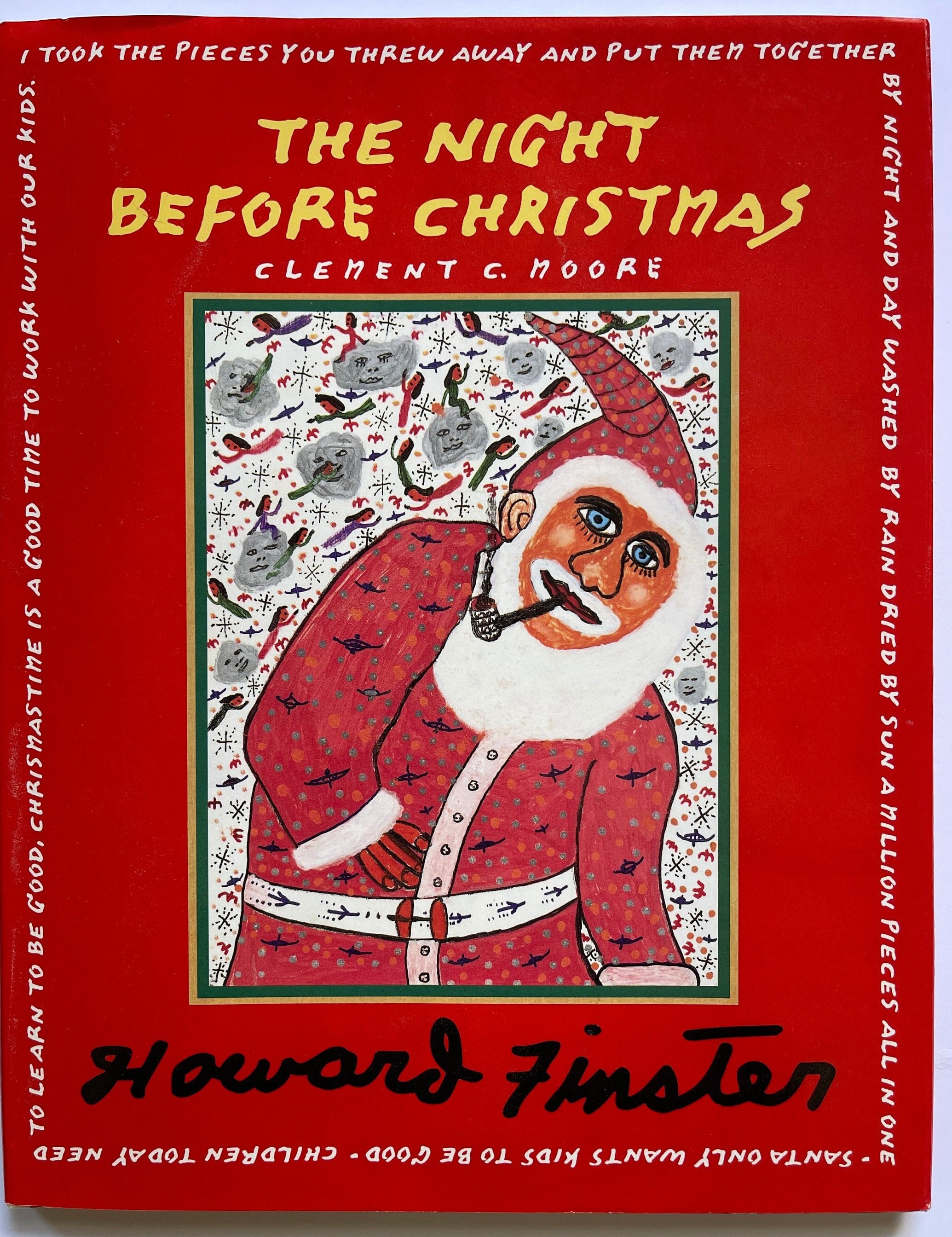 Howard Finster’s Illustrated Night Before Christmas Book - Etsy