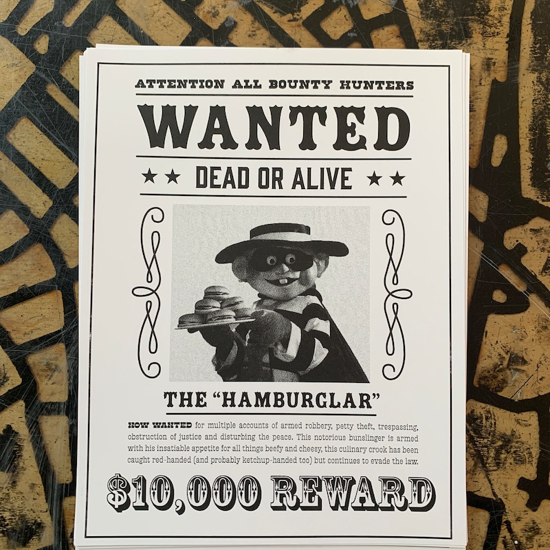 Funny Wanted Posters - Etsy