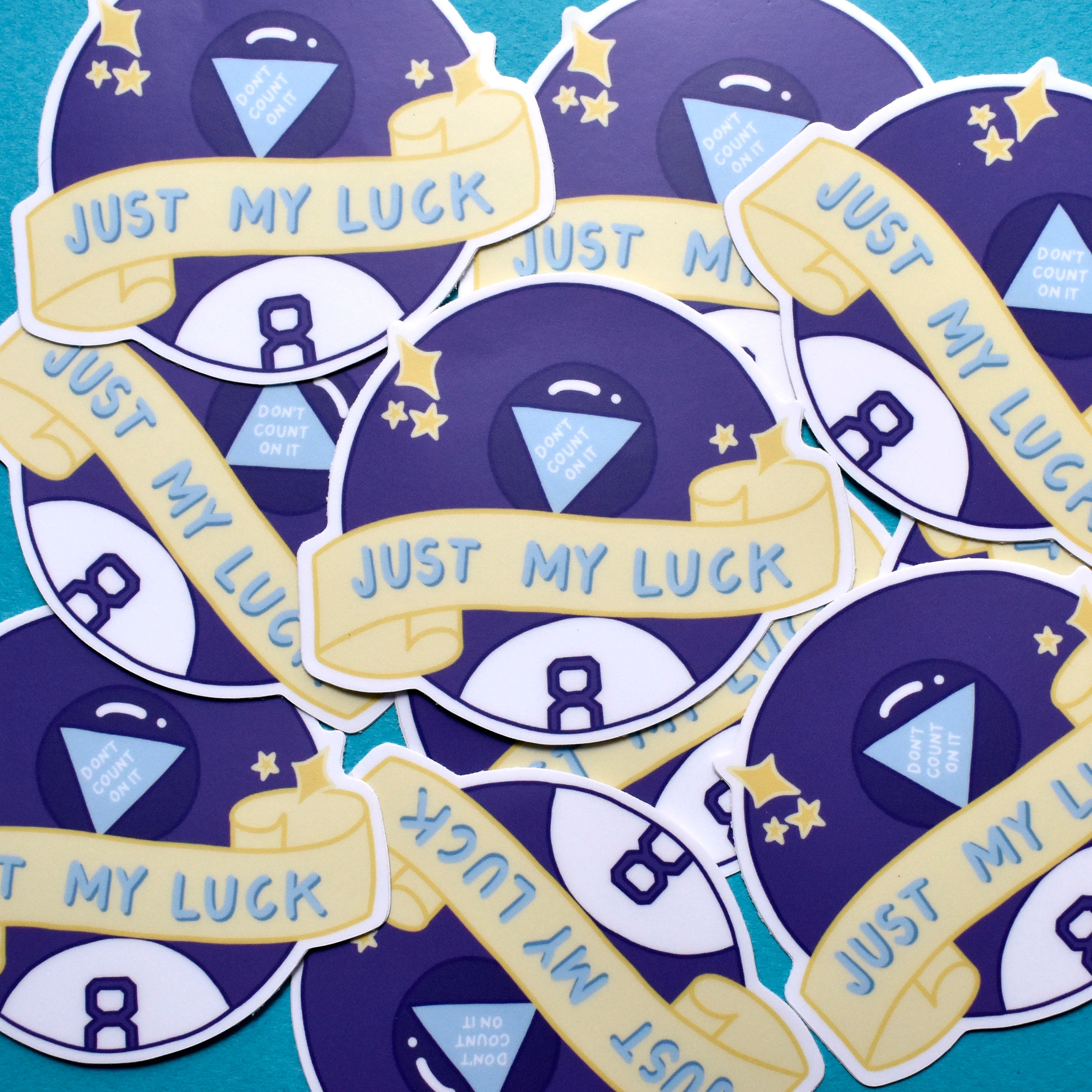 Magic 8 Ball Vinyl Sticker - Etsy