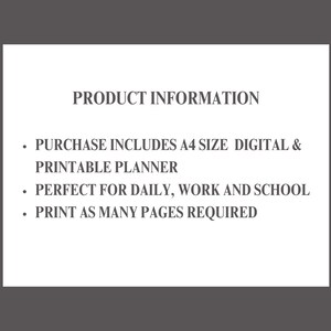 Minimalist Printable Calendar 2024 Monthly Planner 2024, A4 Size ...