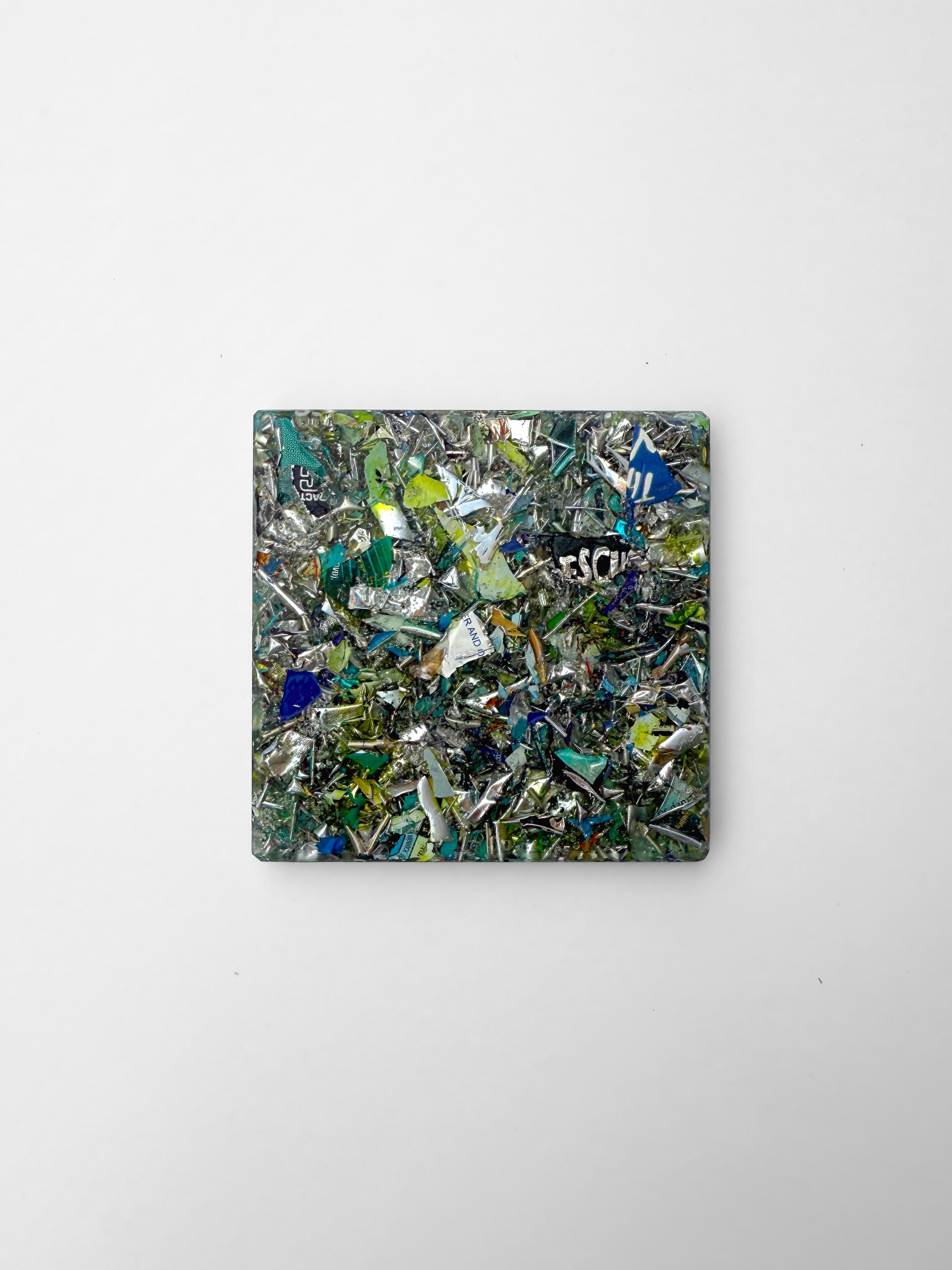 Recycled CD Coaster Set - Handmade Drink Coasters - Sets of 2, 4, 6, 8 ...