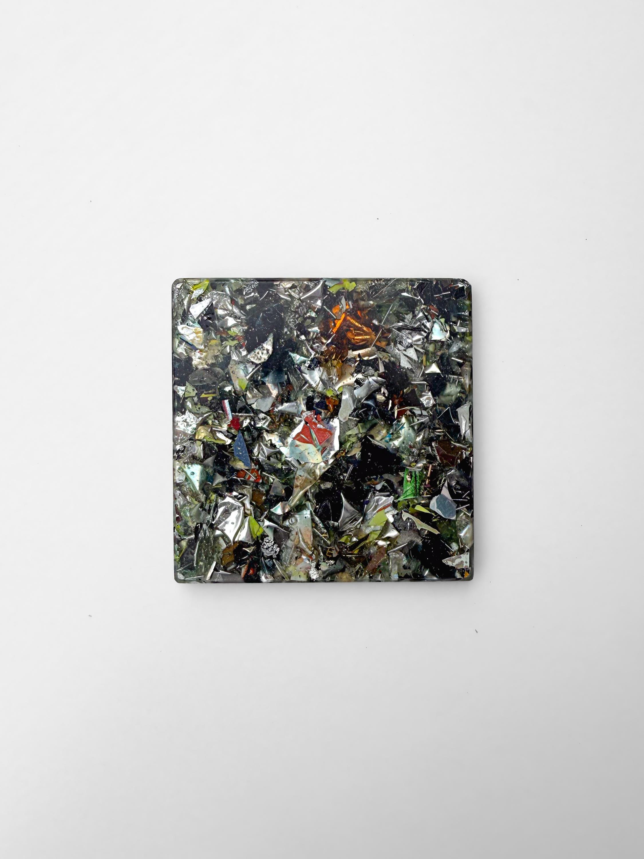 Recycled CD Coaster Set - Handmade Drink Coasters - Sets of 2, 4, 6, 8 ...