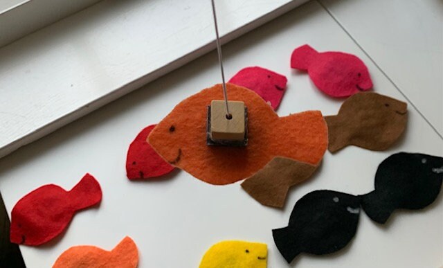 Rainbow Fishing Game - Etsy