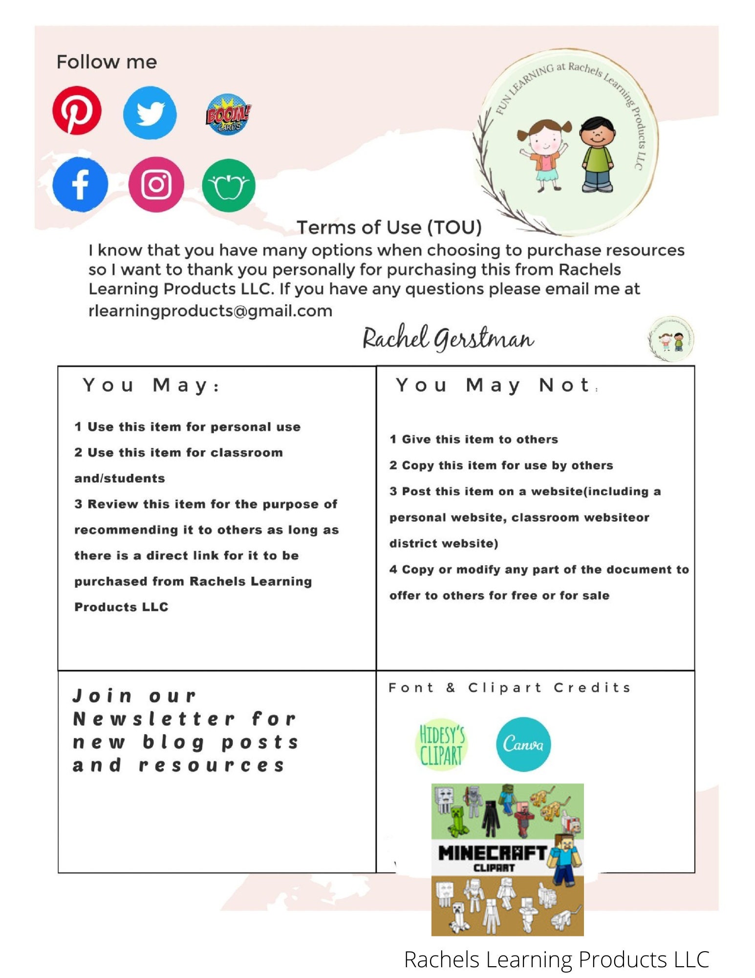 Minecraft Reading and Writing Interactive Workbook kindergarten & First ...