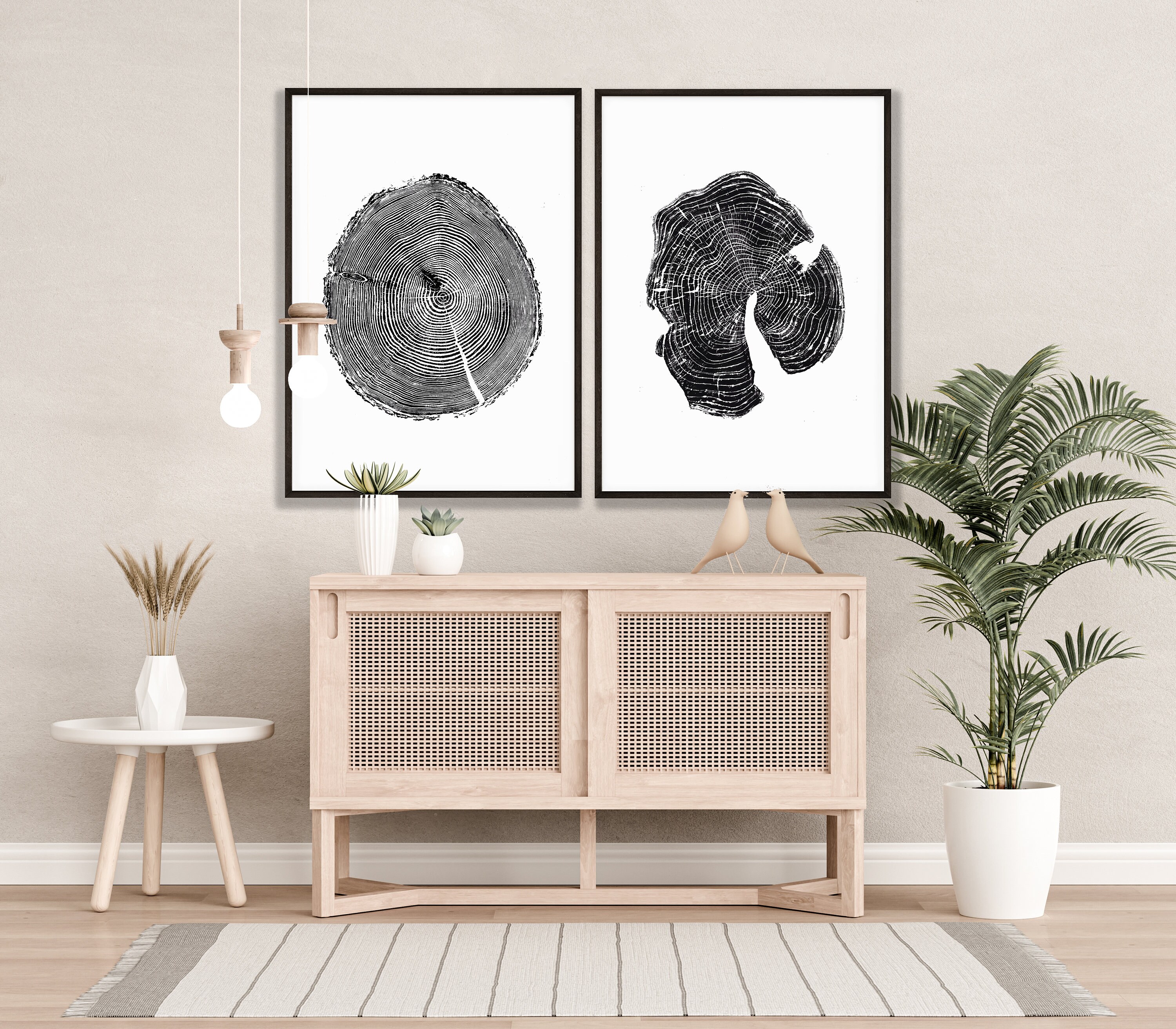 Tree Ring Print Tree Ring Art Print 2 Large Tree Ring - Etsy UK