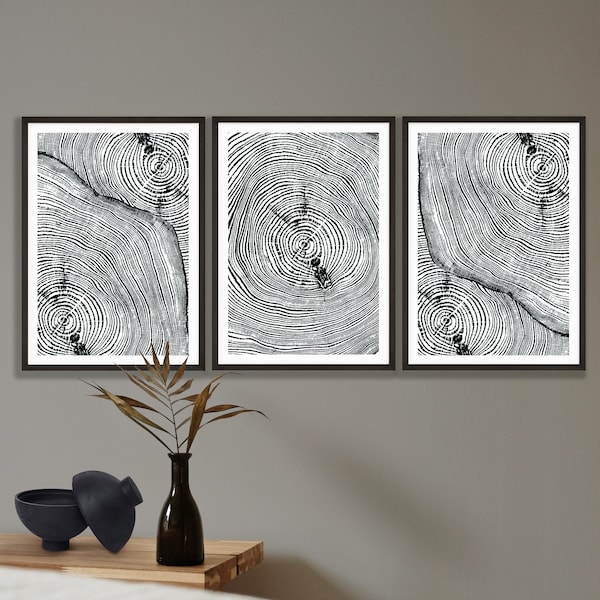 Tree Ring Print - Etsy