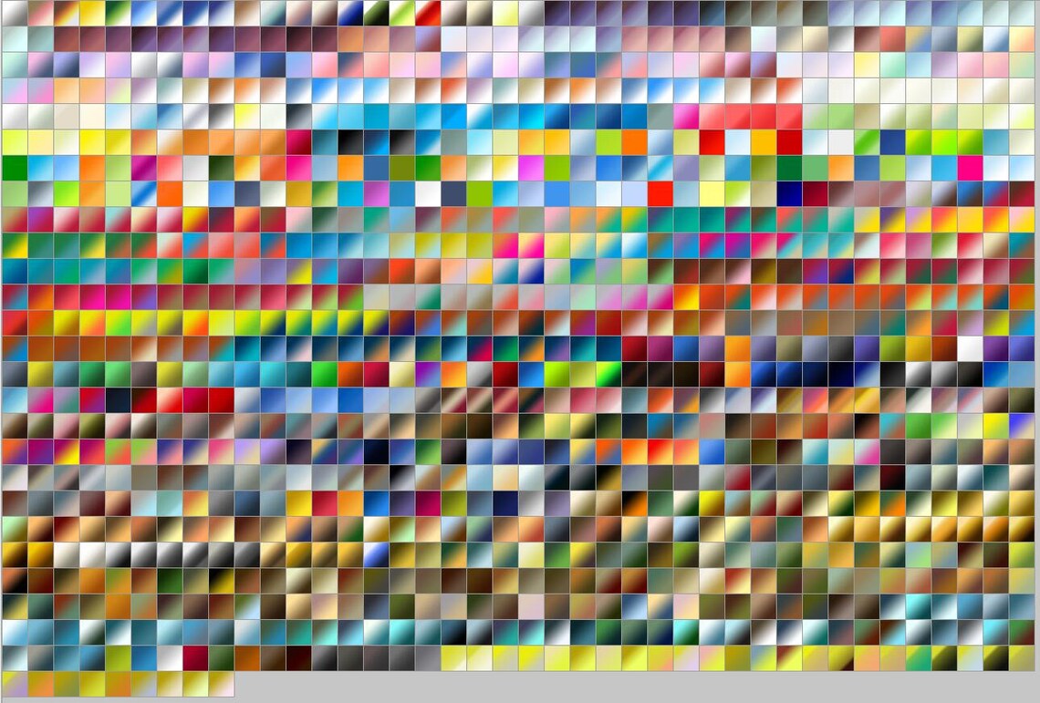 Photoshop 4300 Gradients Preset designer Collections in - Etsy