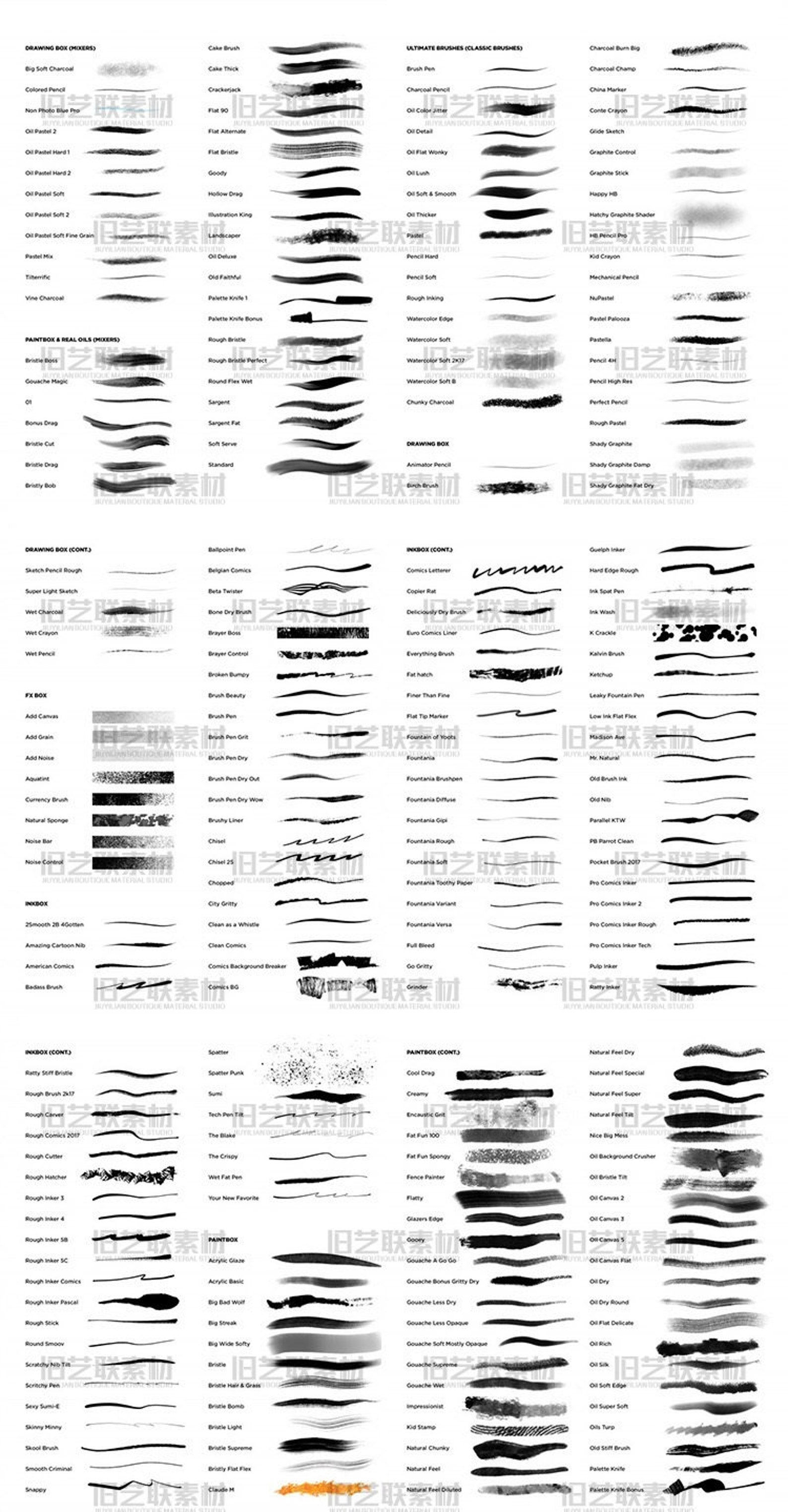 3000+ Adobe Photoshop Brushes - Designer & Professional Brushes ...