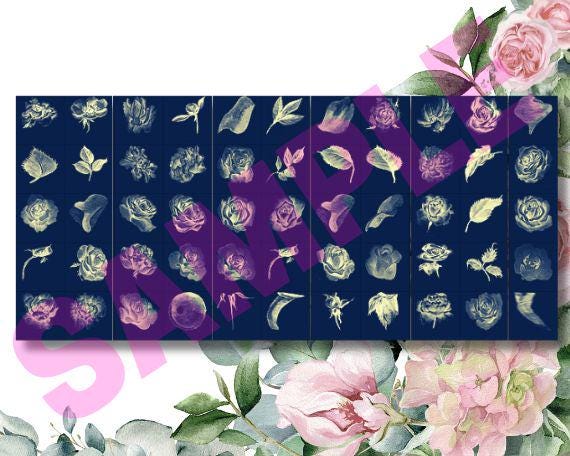 55 Rose Brushes Adobe Photoshop Rose and Rose Leave Brushes - Designer ...