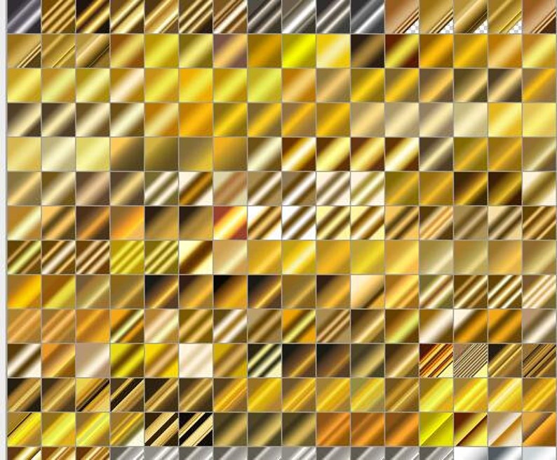 500++ Gradients Gold Silver and Bronze Photoshop Gradients Preset ...