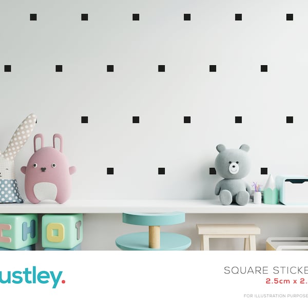 Square Wall Decals - Etsy