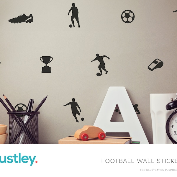 Football Wall Stickers - Etsy