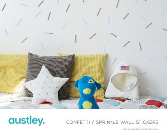 Confetti Wall Decals - Etsy
