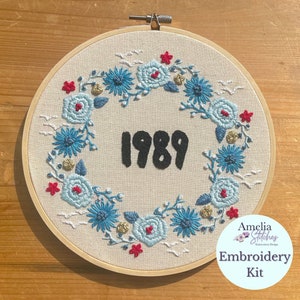 T. Swift Eras Inspired Embroidery Kits Bundle Deal Fearless, Speak Now ...