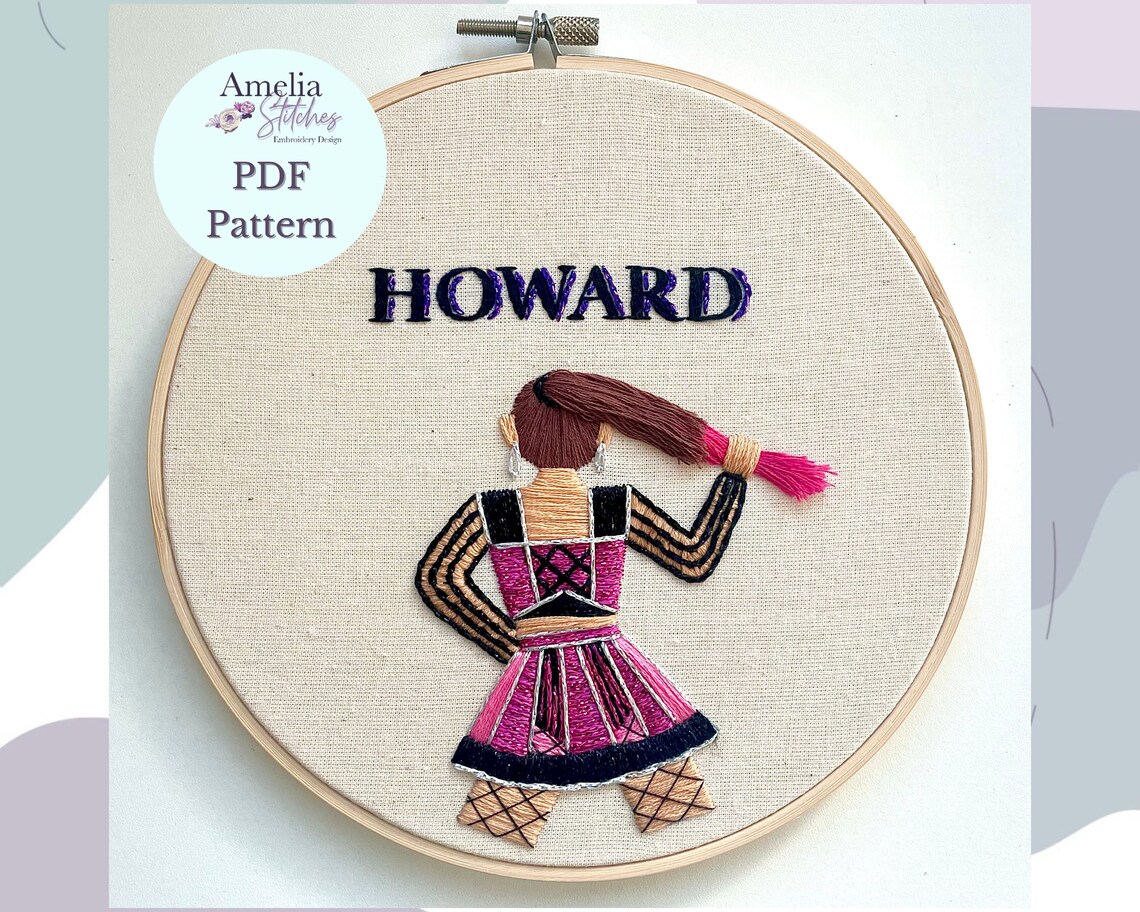 Howard - Six the Musical Inspired PDF Pattern by Amelia Stitches - Etsy