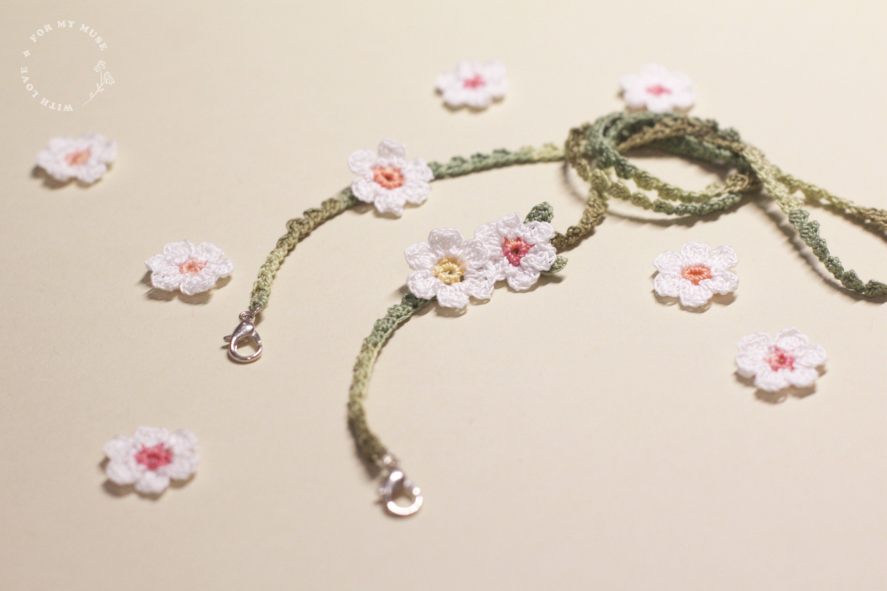 Daisy Lace Mask Lanyard Daisy Crochet Lace Face Mask Strap - Etsy
