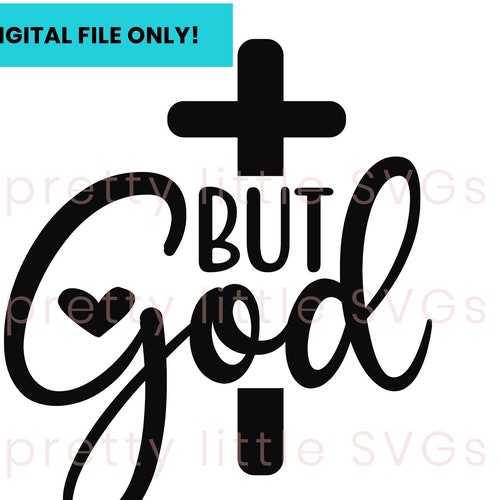 God is Greater SVG DXF Files Christian Svg God is Greater | Etsy
