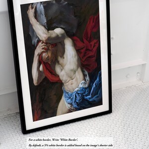 Sisyphus Art Poster – Classic Struggle Representation | Mythology ...