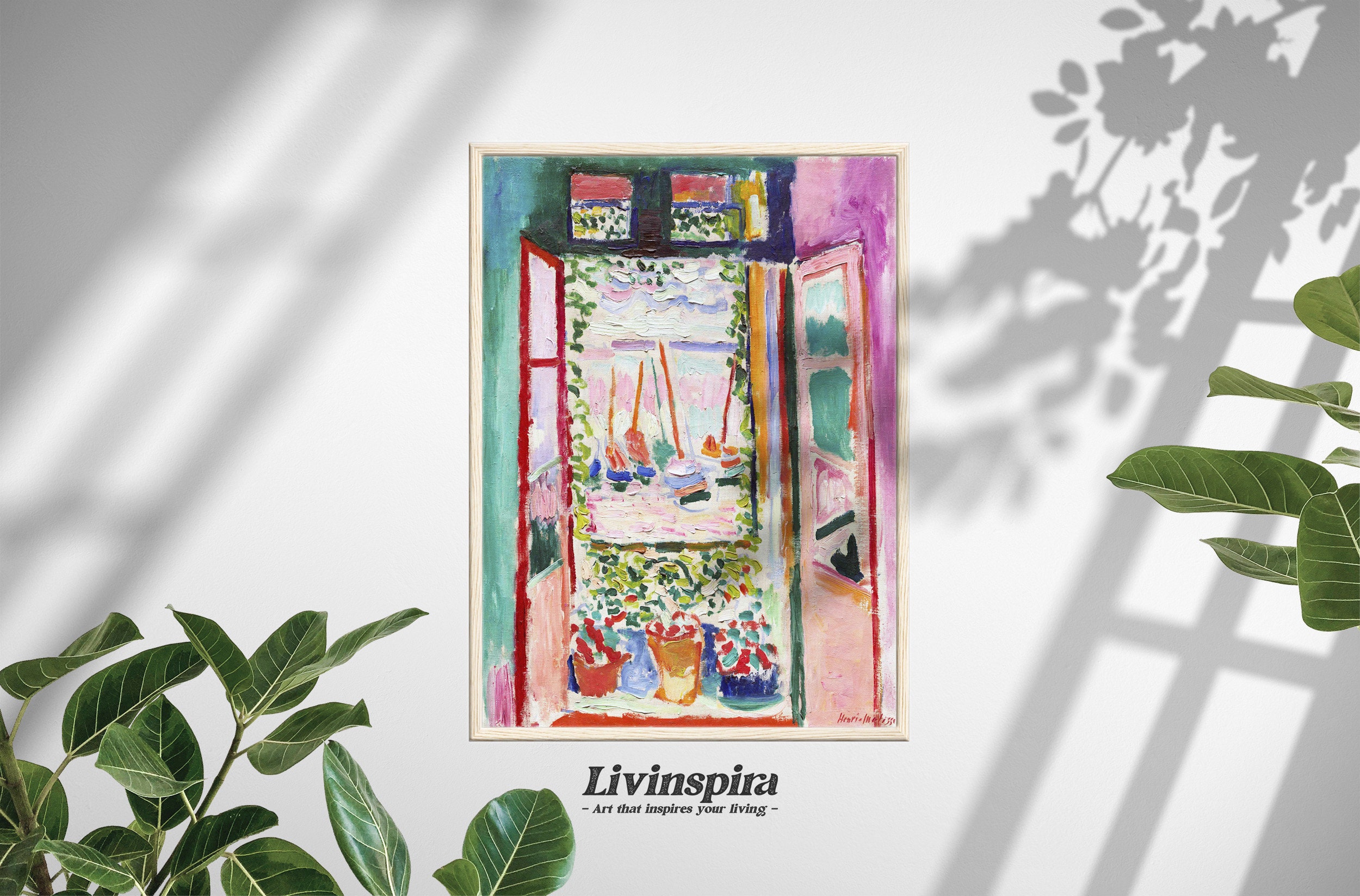 Henri Matisse Artwork - Open Window | Wall Art for Living Rooms ...