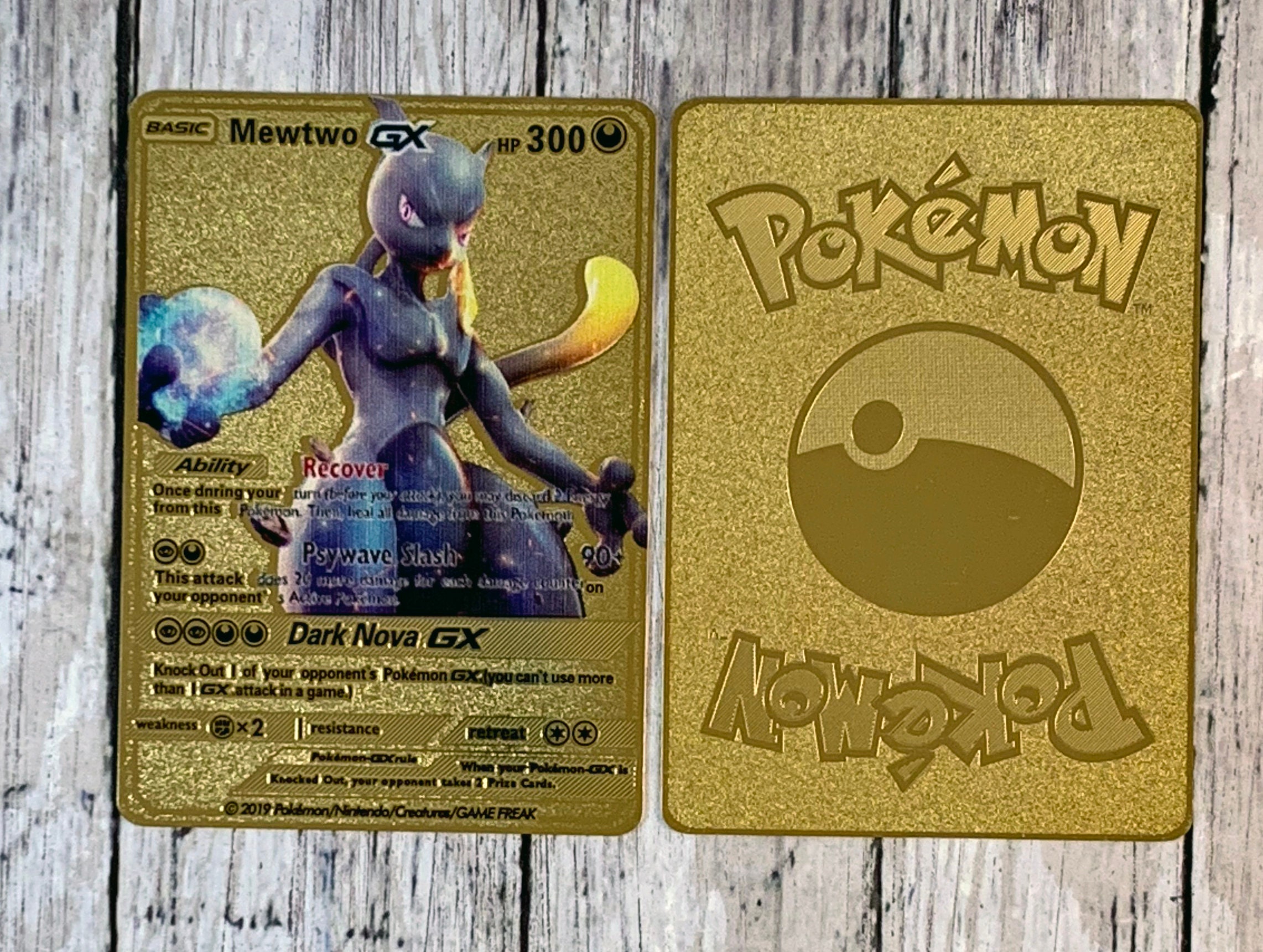 Shadow Mewtwo Vmax Pokemon Card