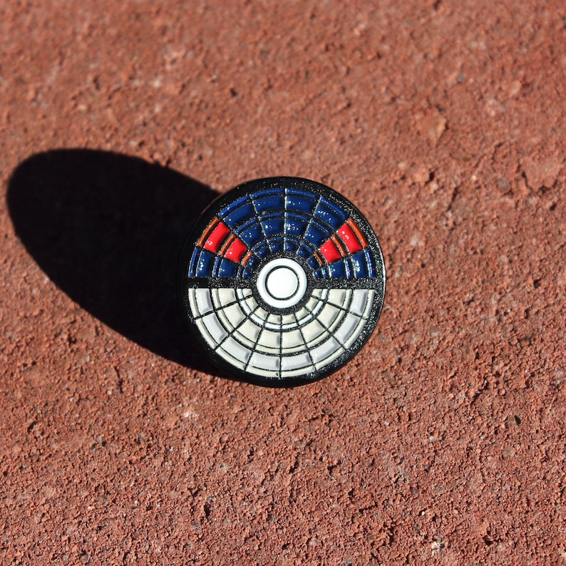 Color Gradient Pokeball Soft Enamel Pin - Etsy