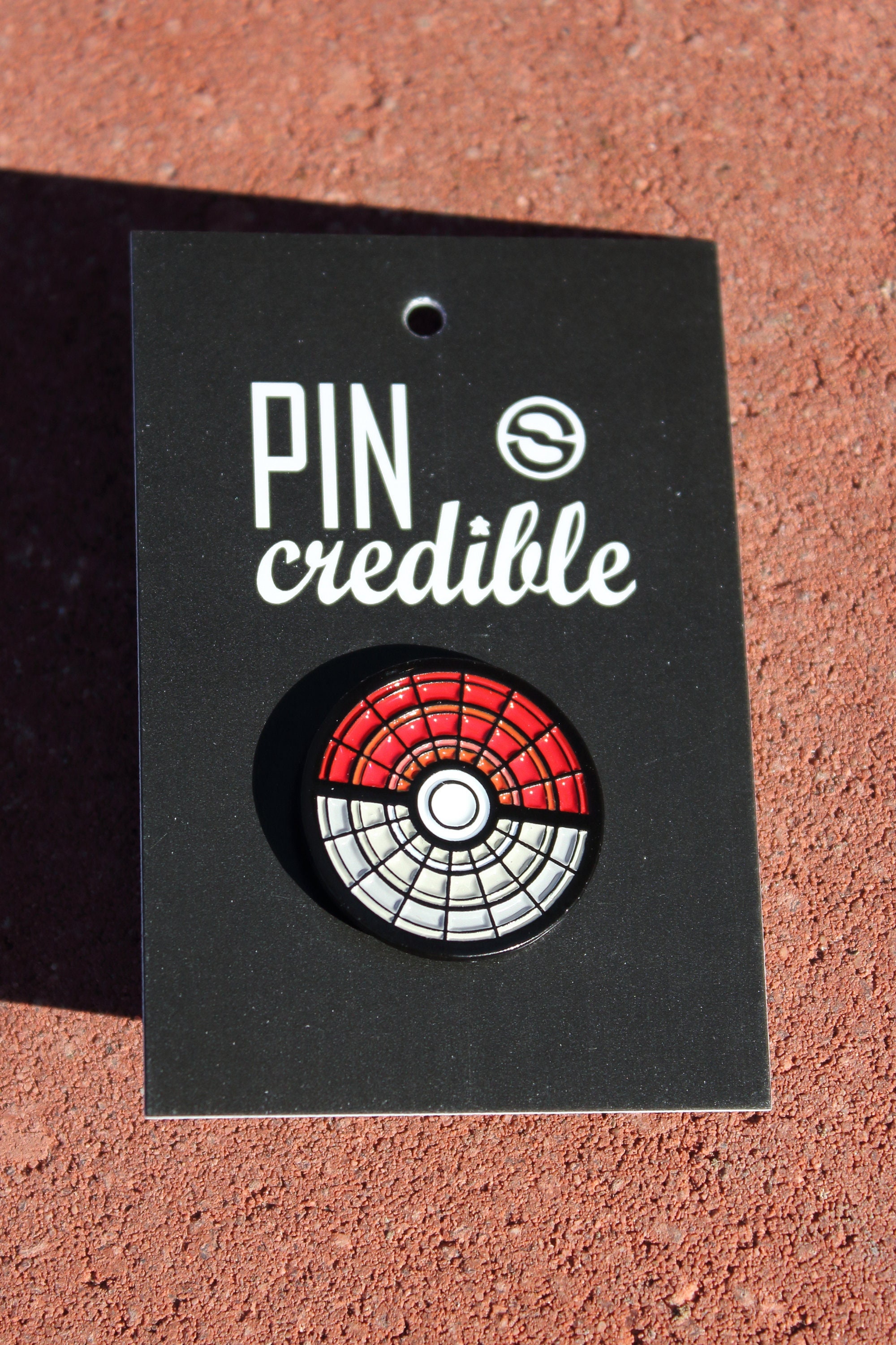 Color Gradient Pokeball Soft Enamel Pin - Etsy