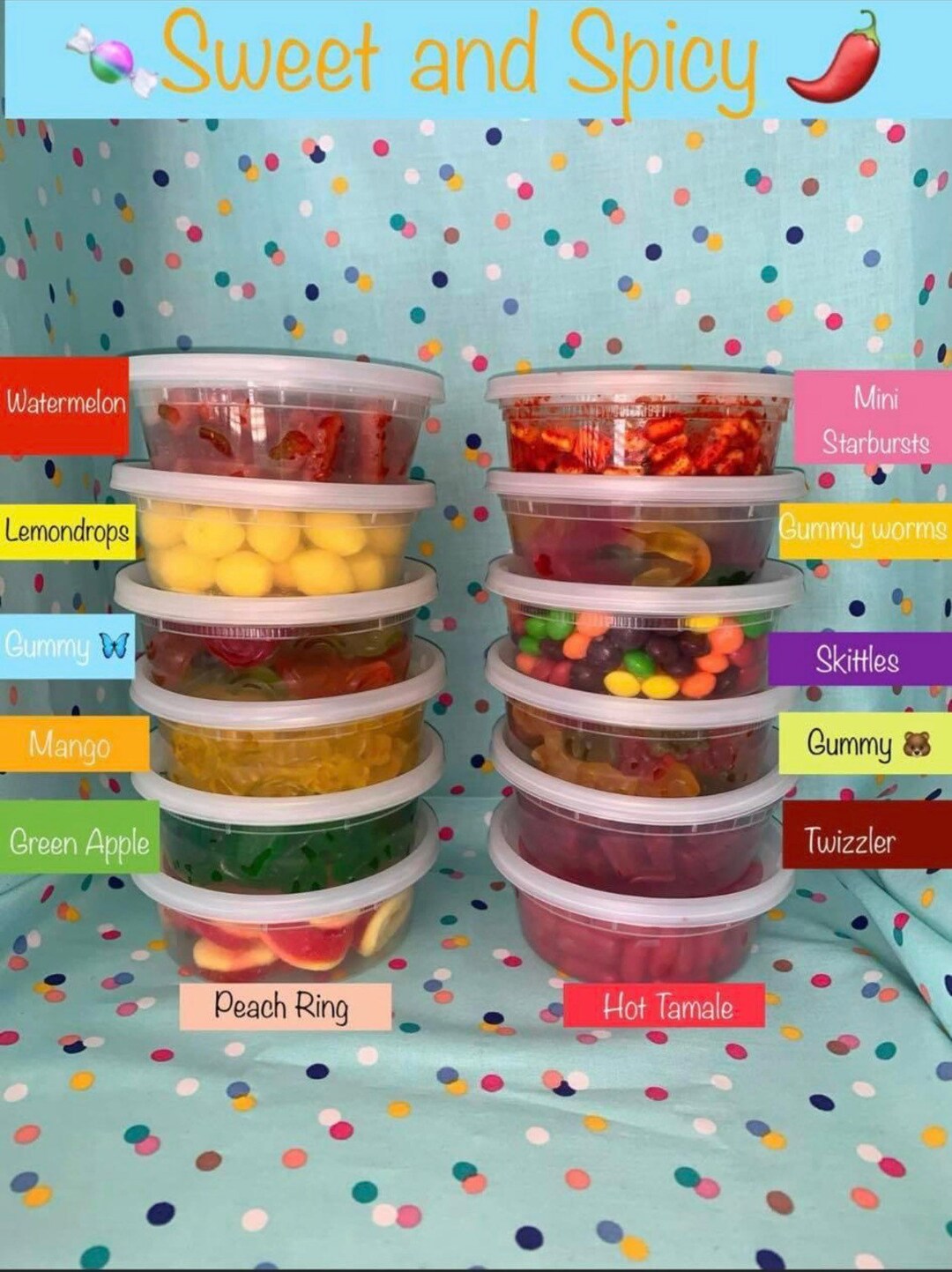 Sweet and Spicy Candy - Etsy