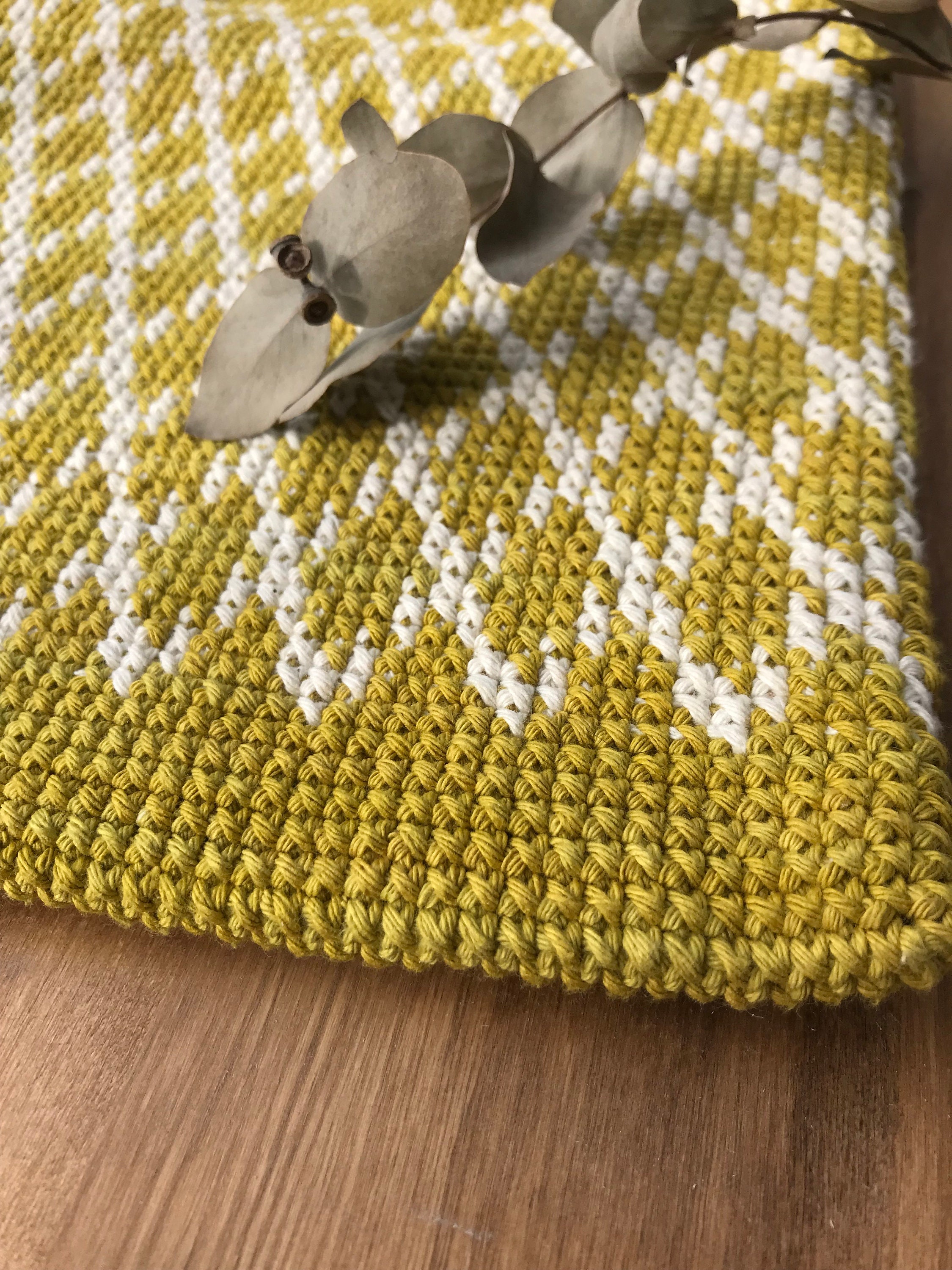 TAPESTRY CROCHET PATTERN. Rhombus Tote Bag Modern Crochet. - Etsy