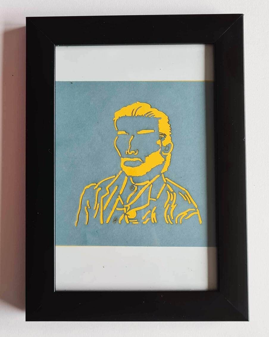 Abstract Laser-cut Famous Paintings for Art Lovers - Perfect for Home ...