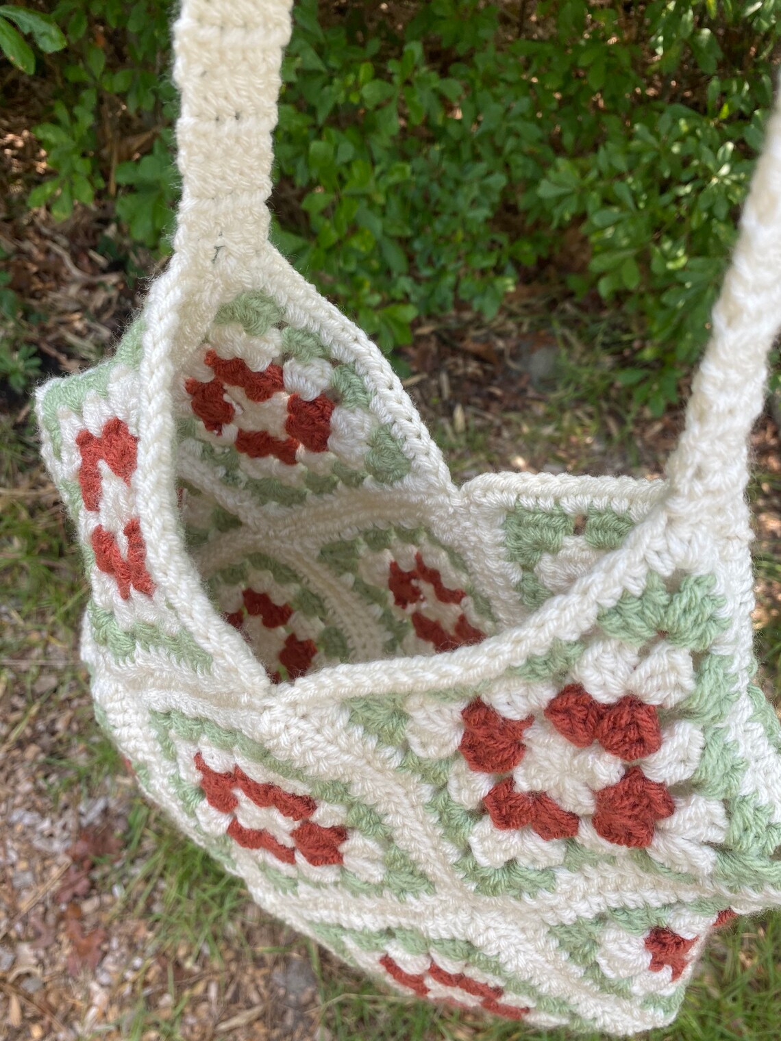 PDF Pattern for Crochet Granny Square Tote Bag - Etsy Canada