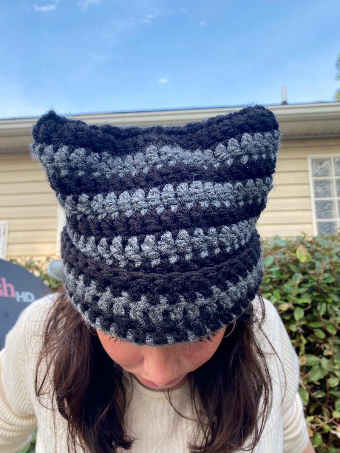 Crochet Cat Beanie Pattern - Etsy