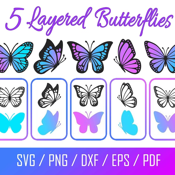Butterfly Svg' - Etsy
