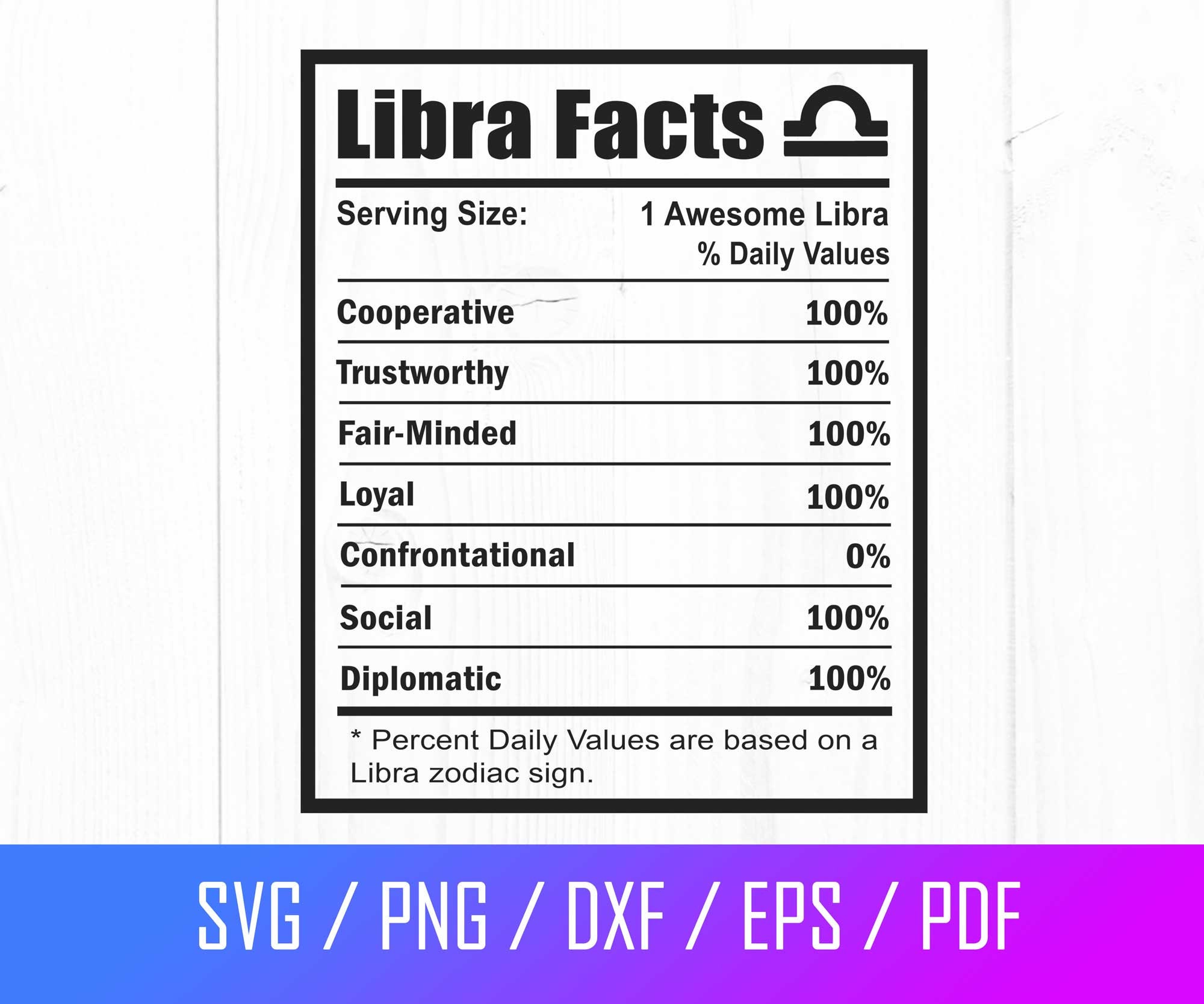 Libra Svg, Libra Nutrition Facts Svg, Libra Astrology Sign Svg, Libra ...