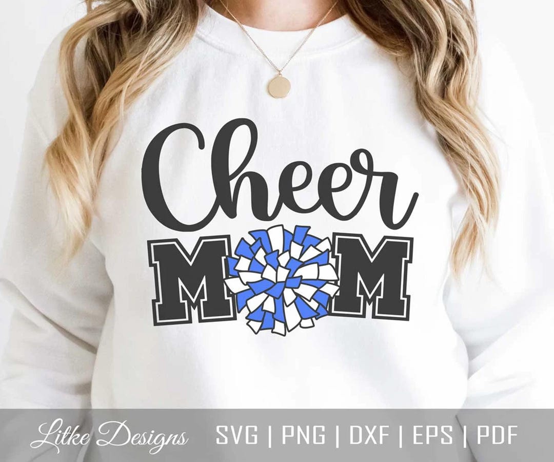 Cheer Mom Svg, Cheer Life Svg, Cheerleader Svg Files, Cheerleader Mom ...