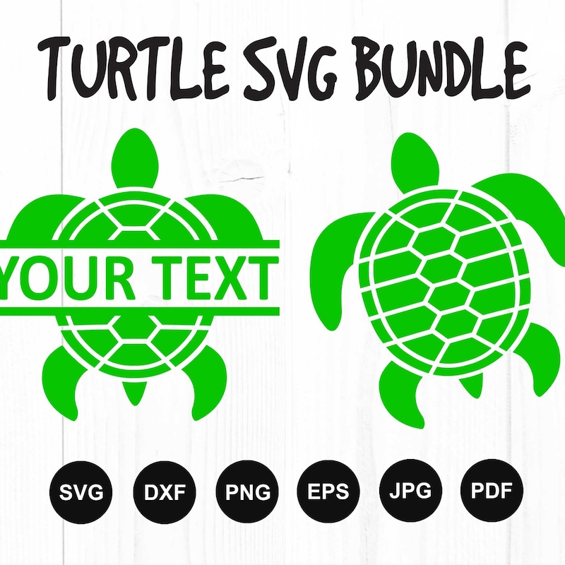 Turtle Svg - Etsy
