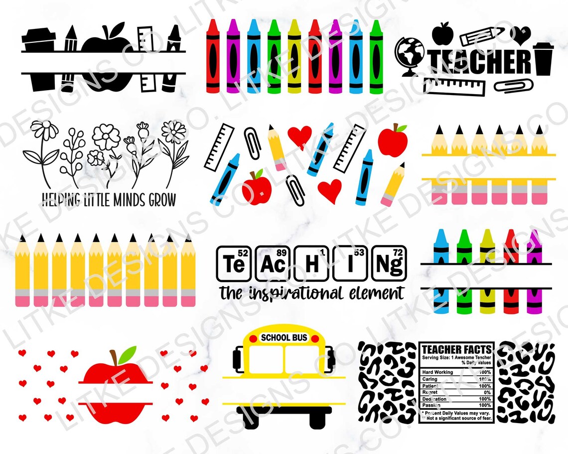 16oz Teacher Libbey Glass Can Svg, Teacher Glass Can Wrap Svg, Teacher ...