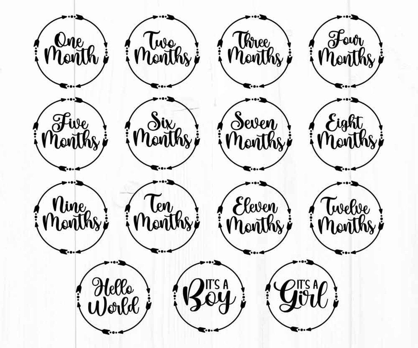 Baby SVG Bundle Baby Shower SVG Newborn SVG Bundle Baby - Etsy