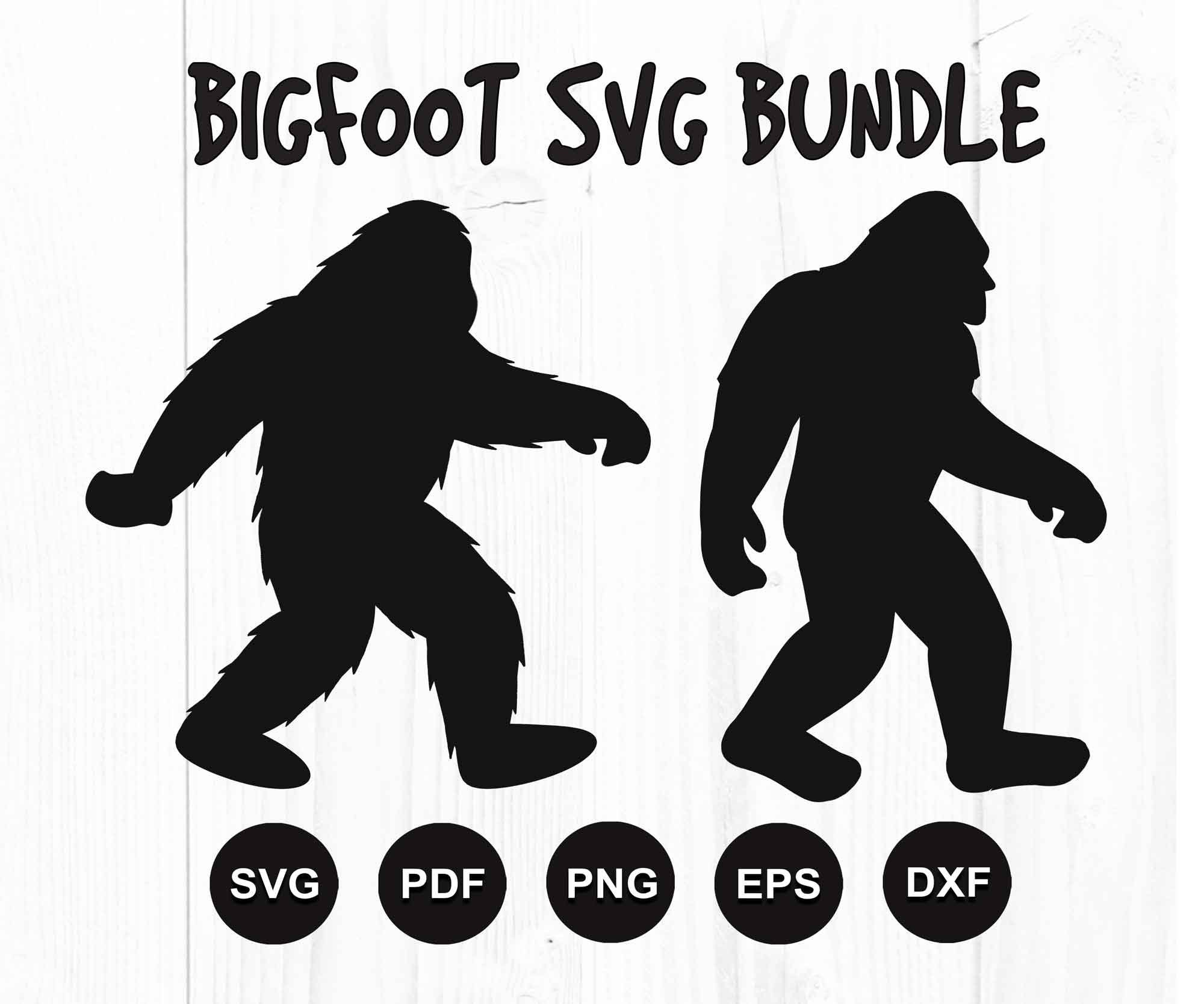 Bigfoot Svg Big Foot Svg Yeti Svg Sasquatch Svg Bigfoot - Etsy Canada